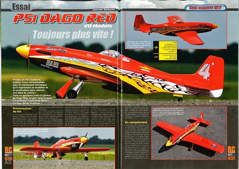 DAGO RED MUSTANG - VINH QUANG RC MODELS